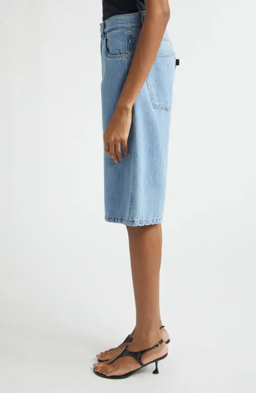 Coperni Denim Bermuda Shorts - Blue Lgiht Blu