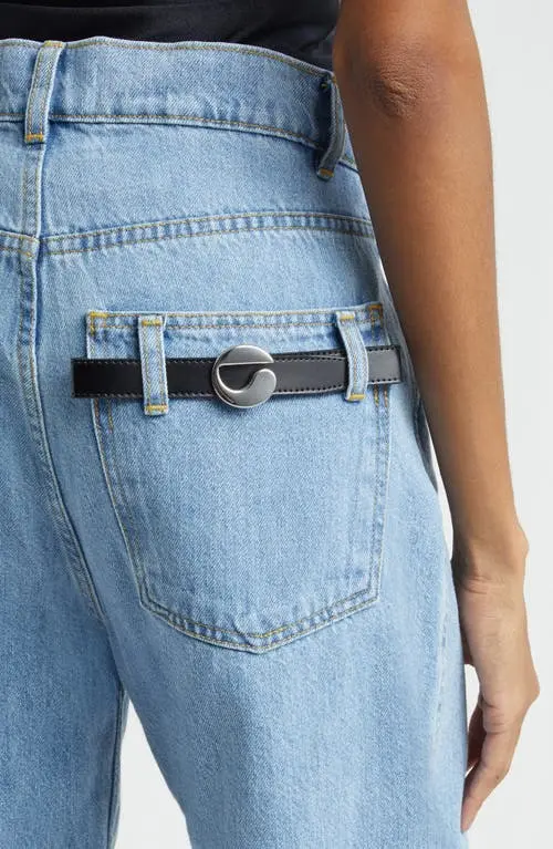 Coperni Denim Bermuda Shorts - Blue Lgiht Blu