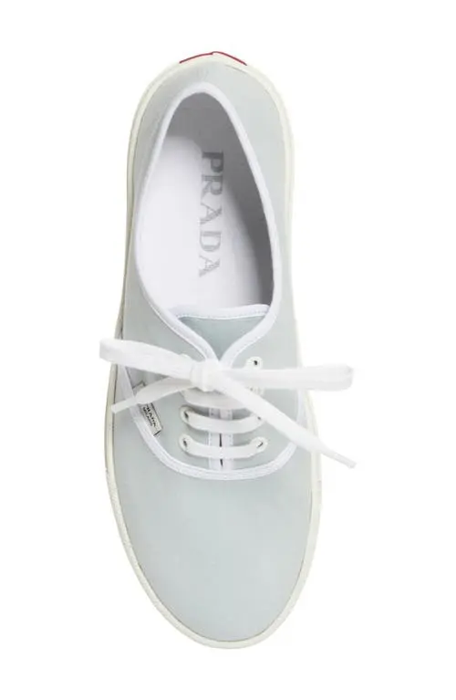 Prada Canvas Low Top Sneakers - Blue