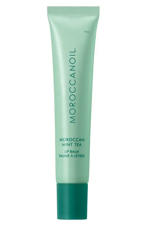 MOROCCANOIL® Lip Balm – Hydrating Argan Butter + Peptide Lip Treatment - Moroccan Mint Tea