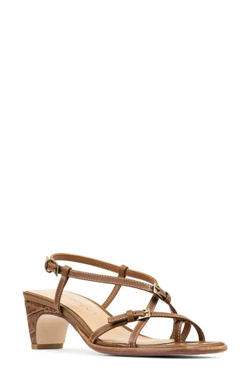 DONALD PLINER Daffney Strappy Sandal - Saddle