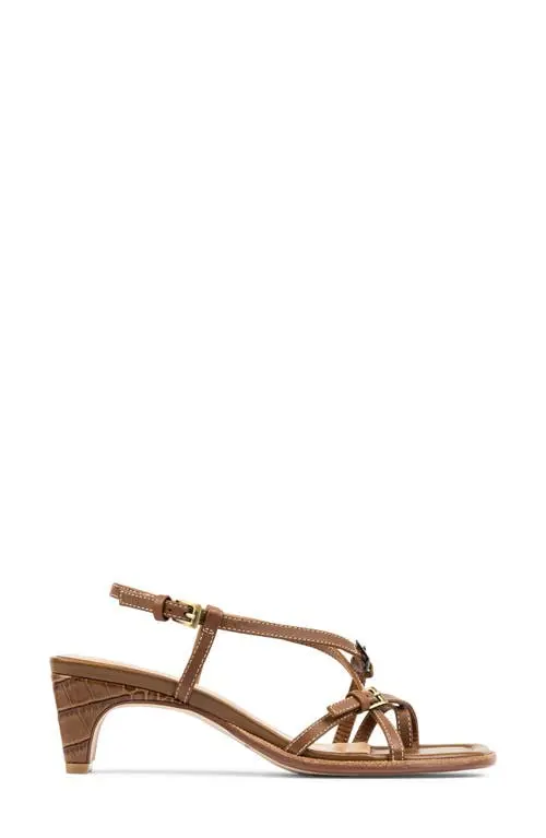 DONALD PLINER Daffney Strappy Sandal - Saddle