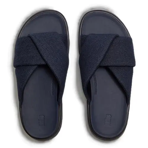 Fitflop Gen Ff Folded Denim Slides