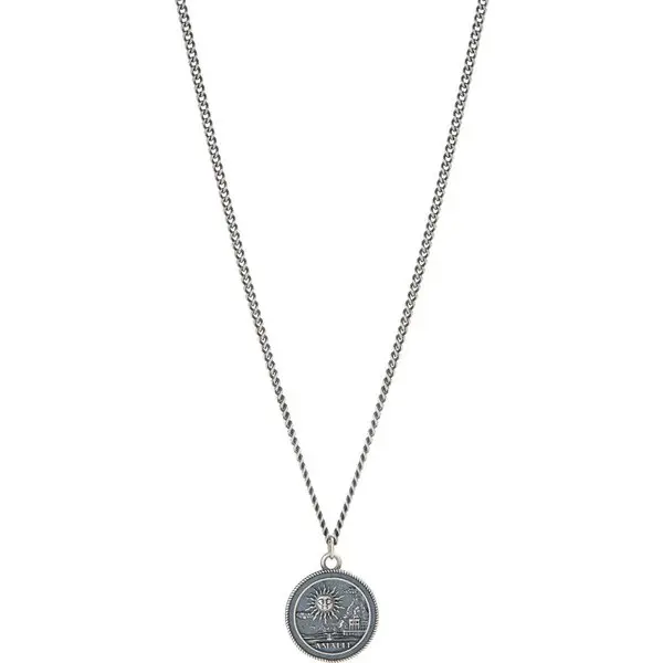 DEGS & SAL Amalfi Coast Pendant Necklace - Silver