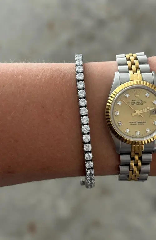 CUFFED BY NANO Classic Tennis Bracelet