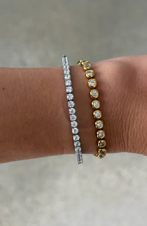 CUFFED BY NANO Classic Tennis Bracelet
