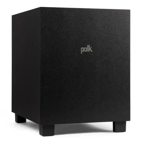 POLK AUDIO Monitor Xt10 10" Powered Subwoofer - Black
