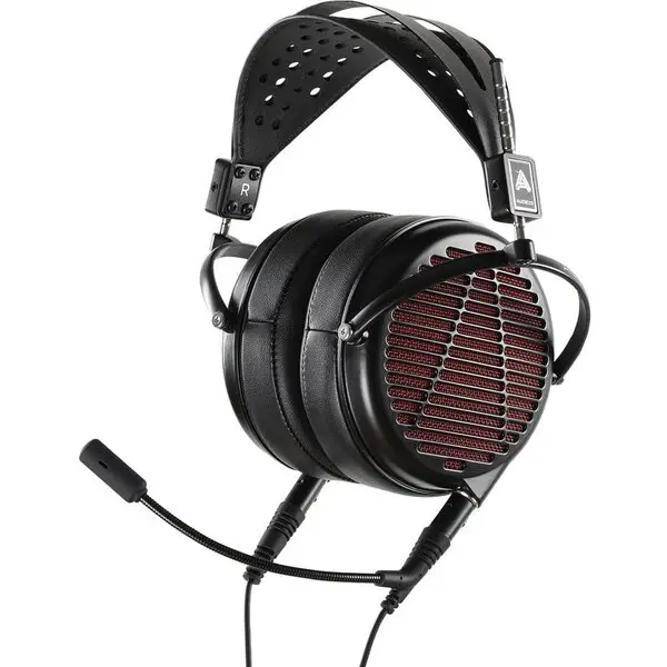 AUDEZE Lcd-gx Audiophile Over-ear Gaming Headset - Red/black