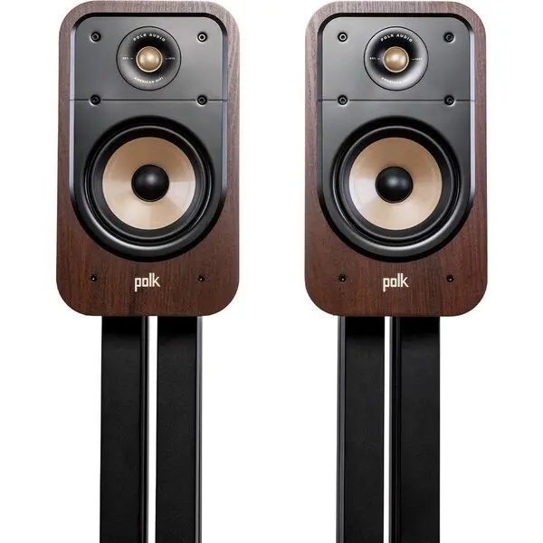 POLK AUDIO Signature Elite Es20 Bookshelf Speakerspair - Walnut