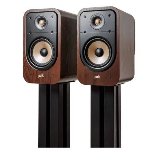 POLK AUDIO Signature Elite Es20 Bookshelf Speakerspair - Walnut