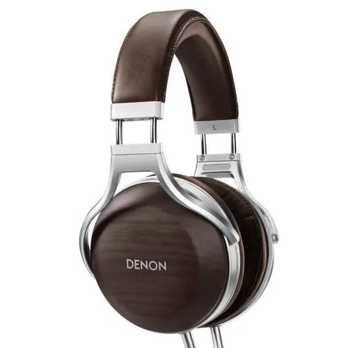 DENON Ah-d5200 Over-ear Headphones - Zebrawood