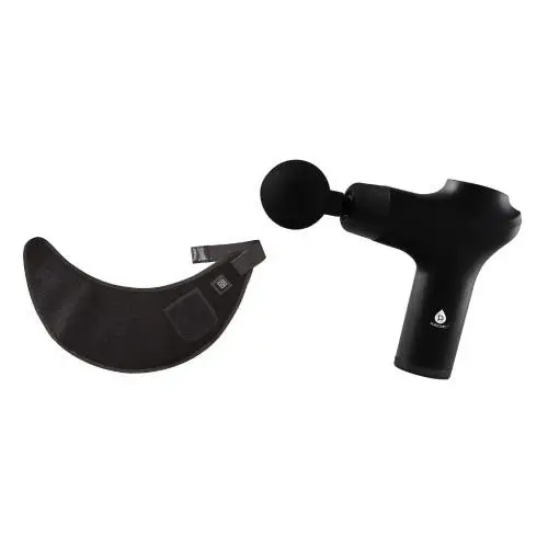 PURSONIC Red Light Therapy Neck Wrap & 3-speed Massage Gun