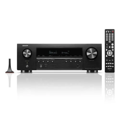 DENON Avr-s770h 7.2 Channel 8k Home Theater Receiver With Dolby Atmos & Heos Built-in - Black