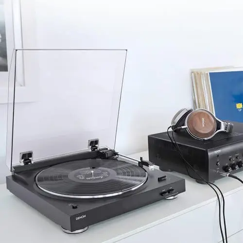 DENON Dp-29f Analog Record Turntable
