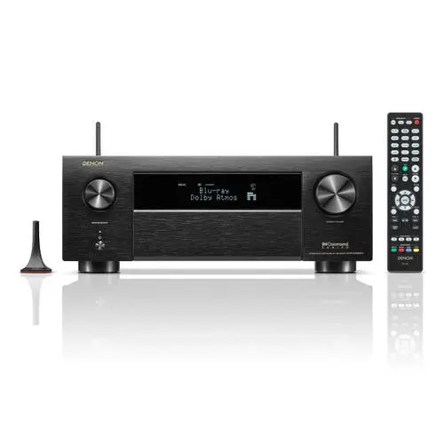 DENON Avr-x4800h 9.4 Channel 8k Home Theater Receiver With Dolby Atmos/dtsx & Heos Built-in - Black