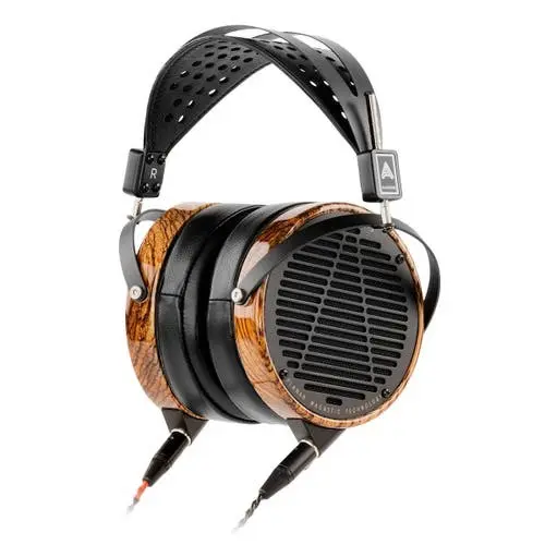 AUDEZE Lcd-3 Planar Magnetic Over-ear Headphones With Carrying Case - Zebrawood