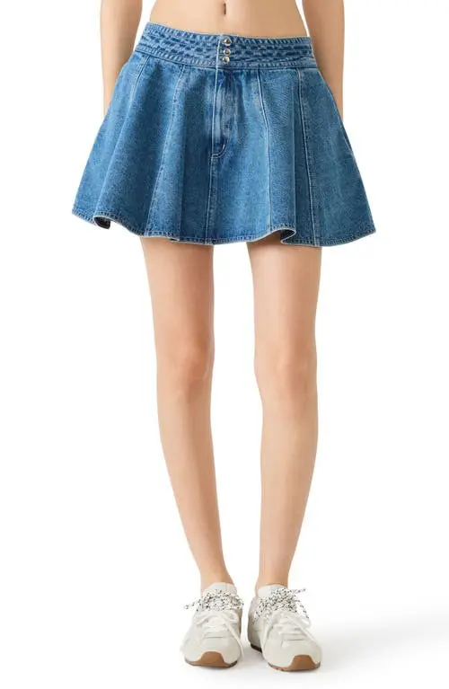 Steve Madden Lilliany Denim Miniskirt
