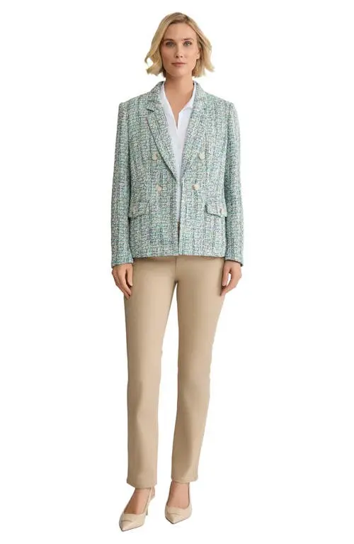 Jones New York Tweed Open-front Blazer