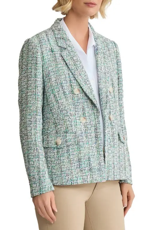 Jones New York Tweed Open-front Blazer