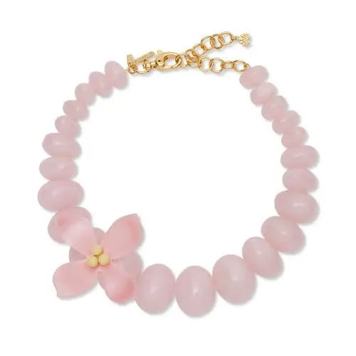 Lele Sadoughi Oleander Collar Necklace - Blush 650