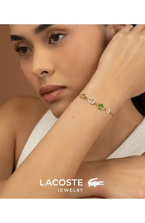 Lacoste Deva Crystal Line Bracelet