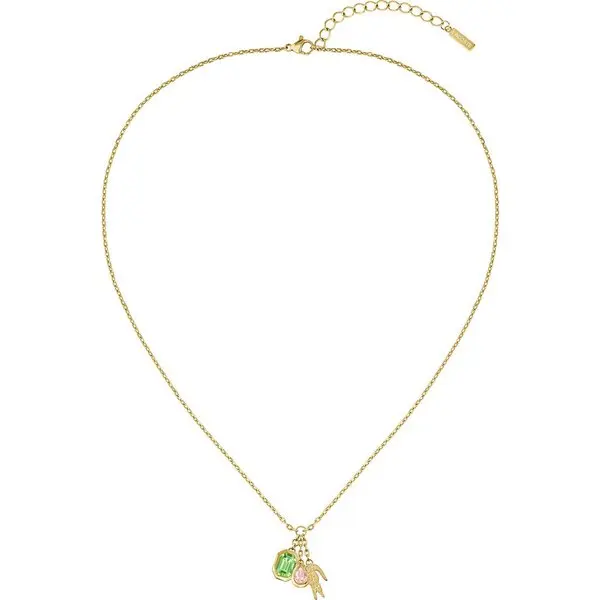 Lacoste Deva Charm Necklace - Gold