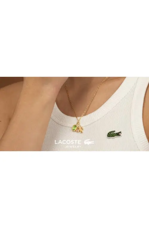 Lacoste Deva Charm Necklace