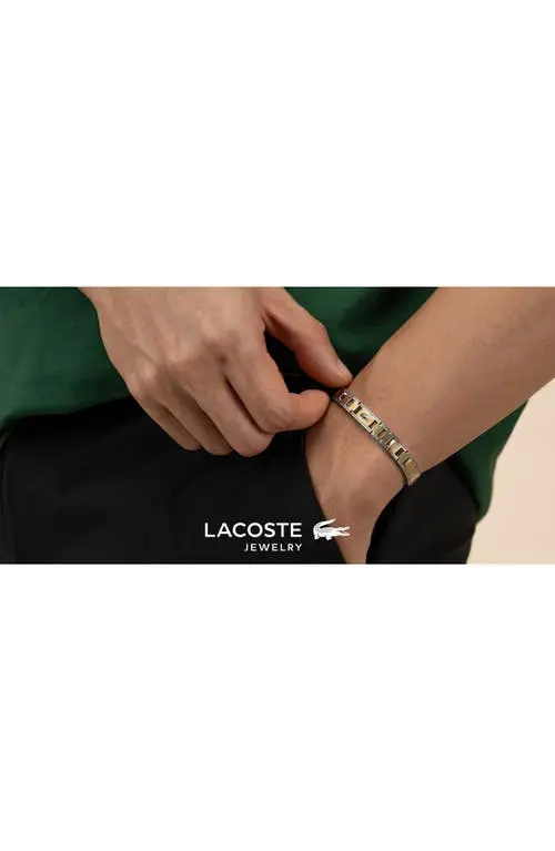 Lacoste Link Bracelet - Gold
