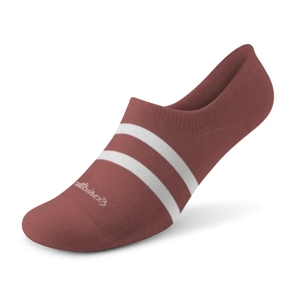Allbirds Anytime No Show Heel Grip Sock - Red
