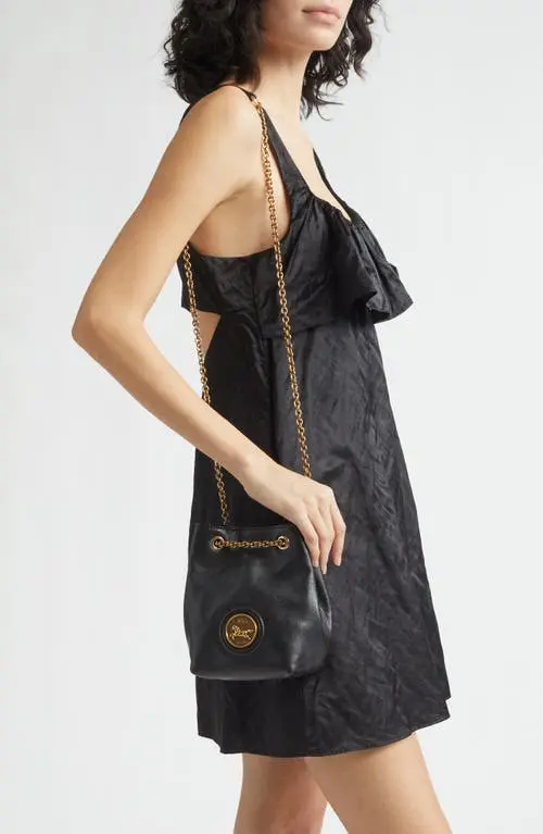 Chloé Horse Medal Leather Shoulder Bag