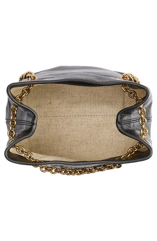 Chloé Horse Medal Leather Shoulder Bag