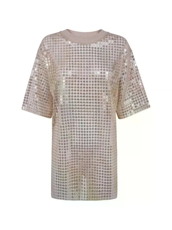 Fabiana Filippi Sequin-embellished T-shirt