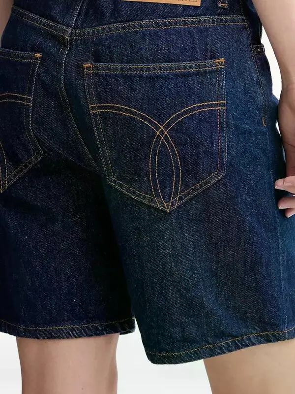 Fiorucci Cotton Denim Shorts