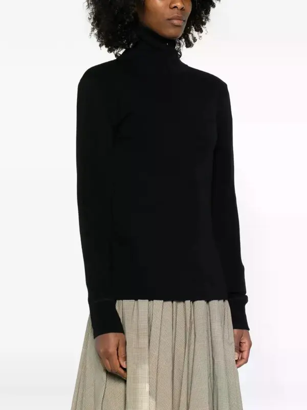 6397 Zip-up Collar Sweater
