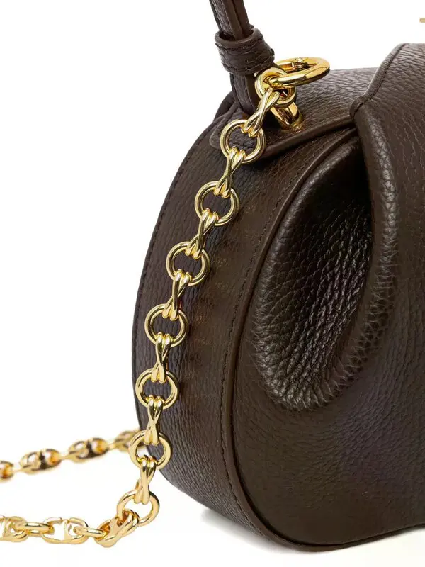 Yuzefi Oyster Clutch - Brown
