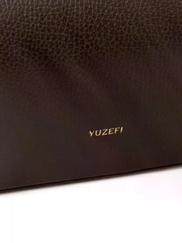 Yuzefi Oyster Clutch - Brown