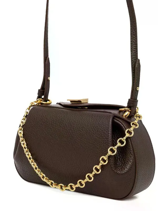 Yuzefi Oyster Clutch - Brown