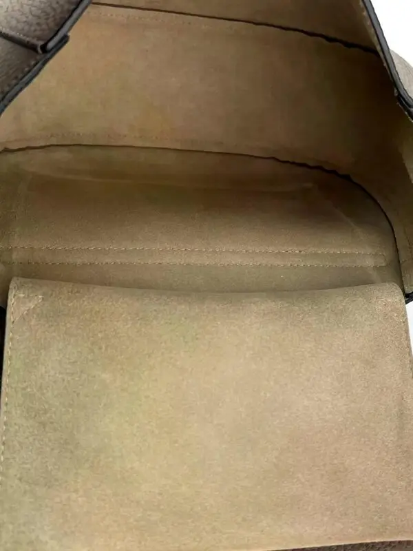 Chloé Small Grained Leather Shoulder Bag - Grey