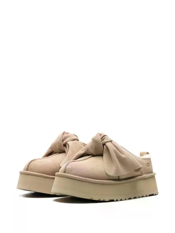 UGG Platform Bow Slip-on Loafers