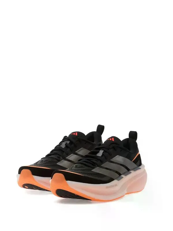 Adidas Supernova Glide Striped Sneakers - Black