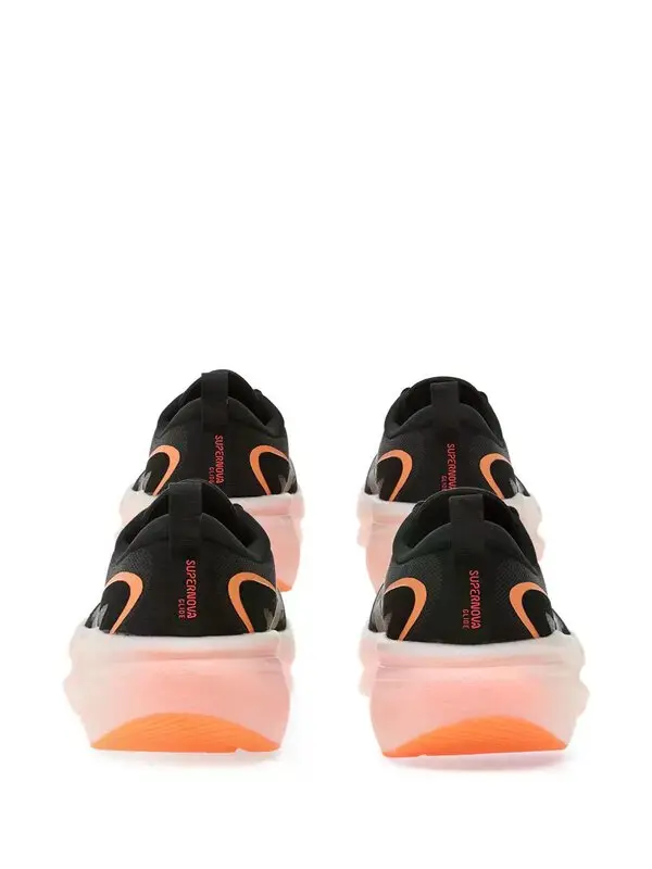 Adidas Supernova Glide Striped Sneakers - Black