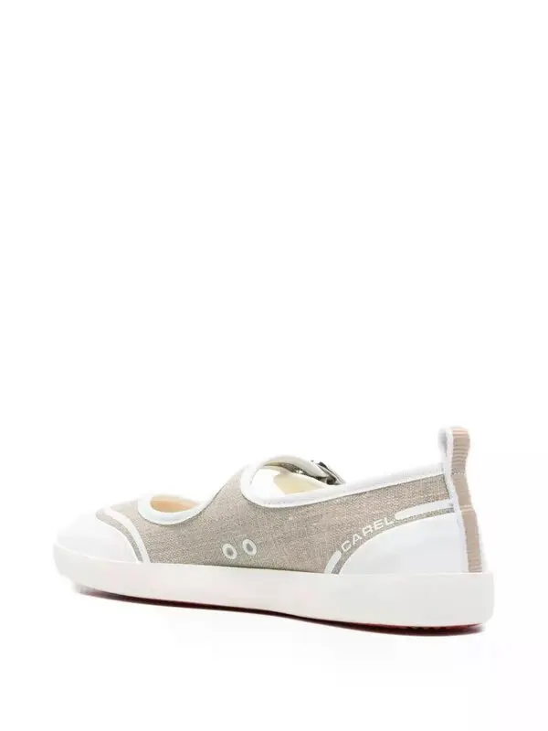 CAREL Buckle Strap Trainers - Neutrals