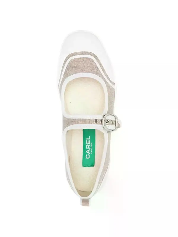 CAREL Buckle Strap Trainers - Neutrals
