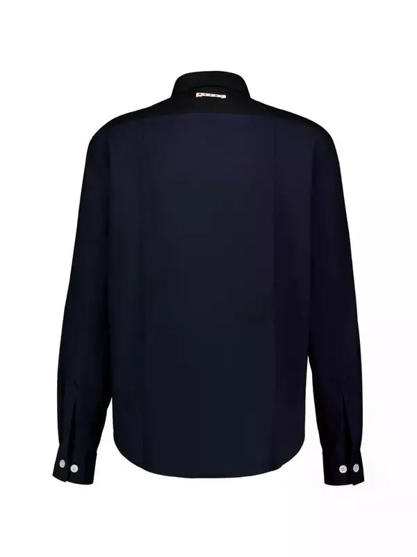 Marni Long-sleeve Chest-pocket Shirt