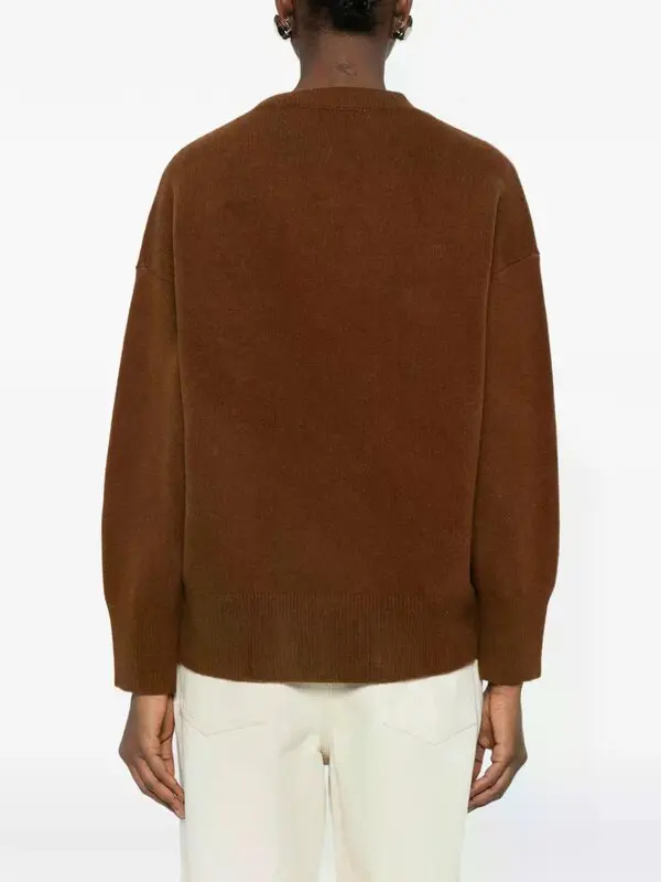 RÓHE V-neck Knitted Sweater