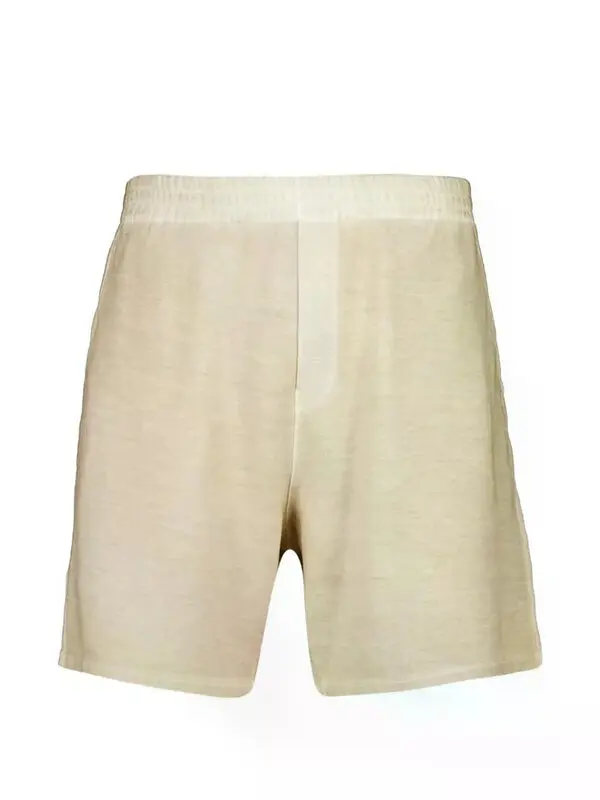 120% Lino Elasticated-waistband Track Shorts