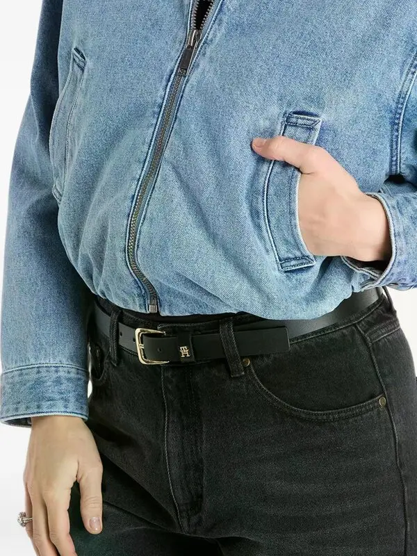 Michael Kors Zip-up Denim Jacket - Blue