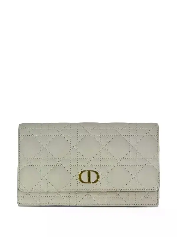 Dior Caro Cannage Clutch Bag