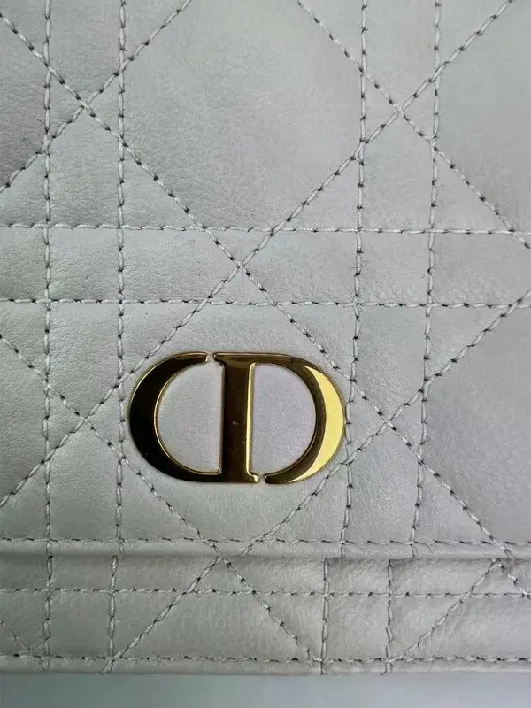Dior Caro Cannage Clutch Bag