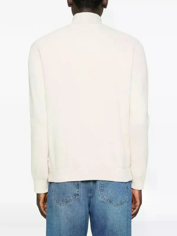 Nn07 Danny 6429 Half-zip Sweater - Neutrals